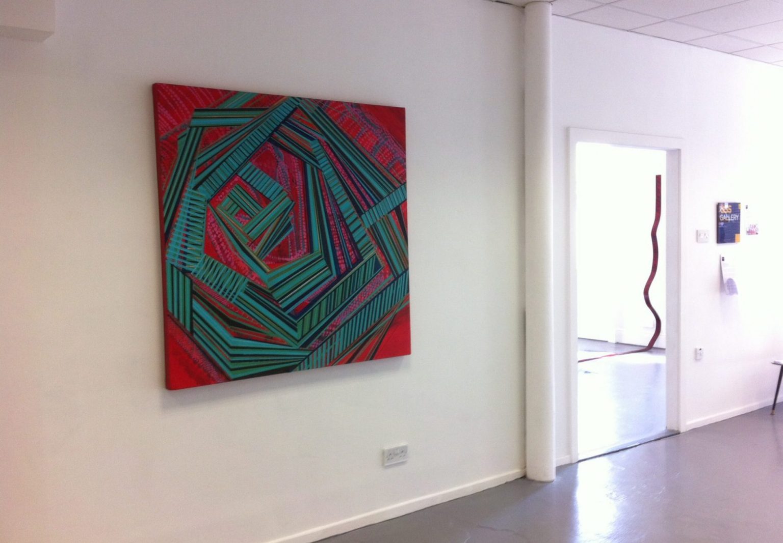 Unafraid Red review by Slavka Sverakova – QSS Studios & Gallery